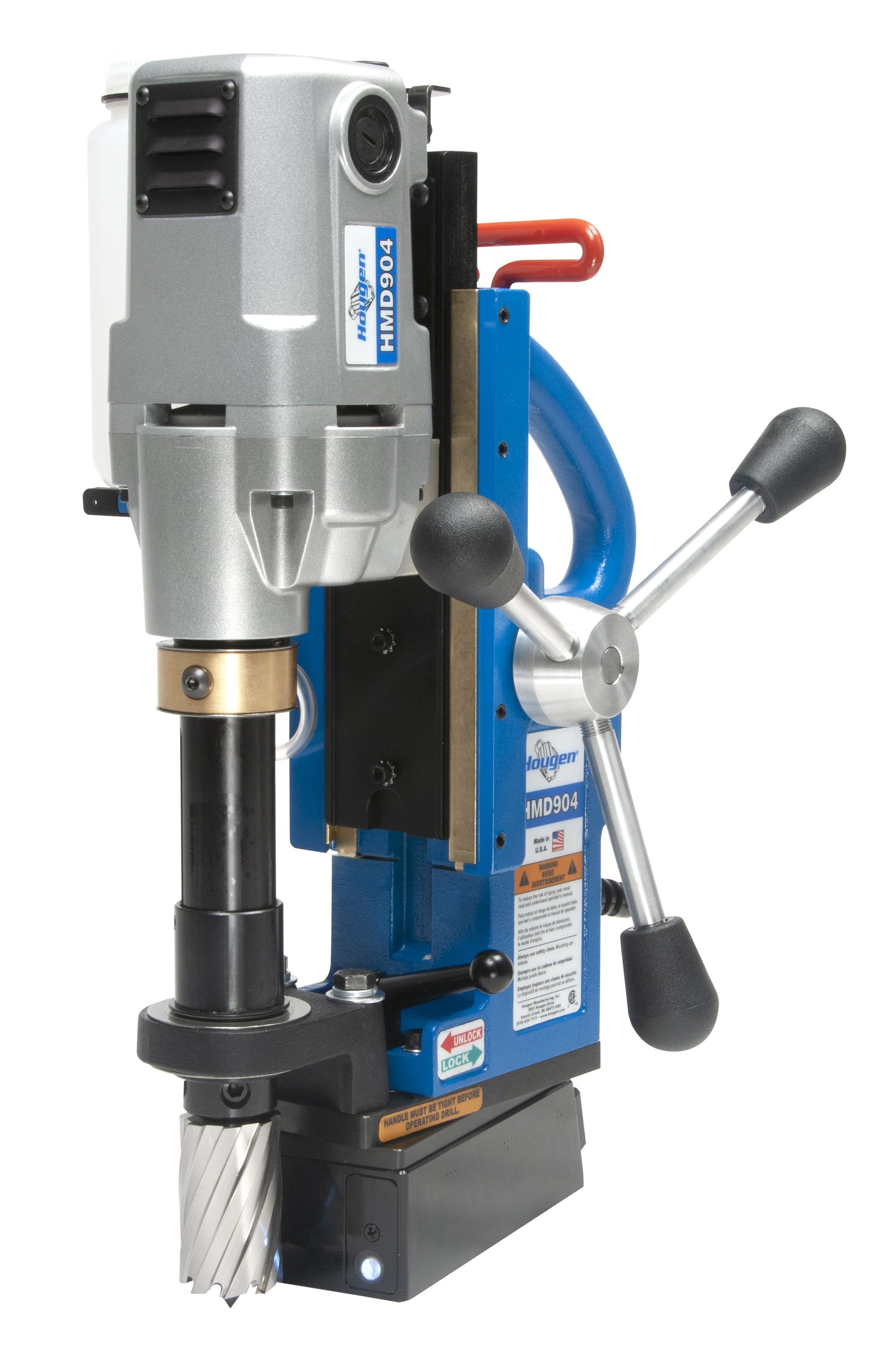 Hougen HMD904 Portable Magnetic Drill — Tool Town Ted & Hougen Mag Drills