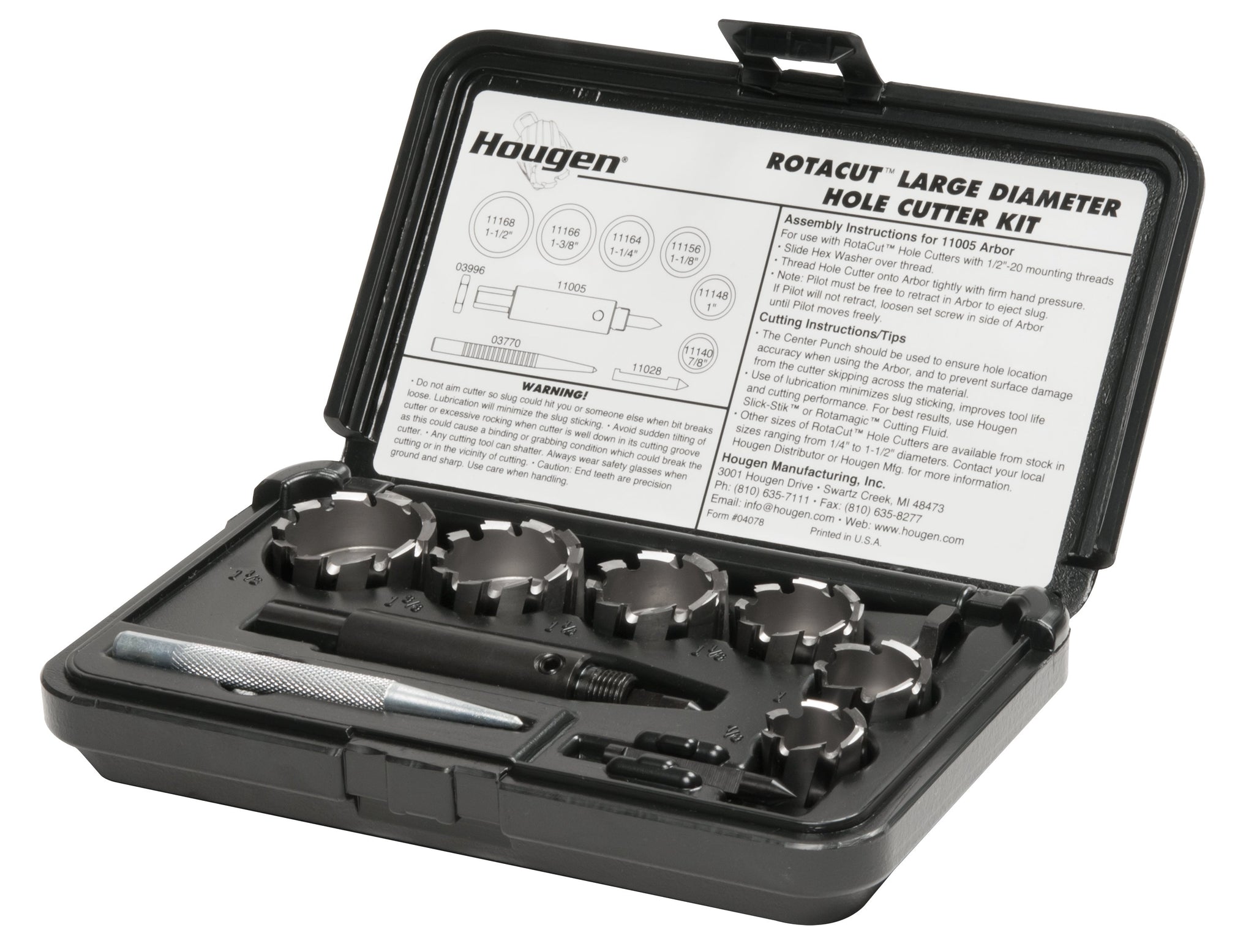 Hougen RotaCut Sheet Metal Hole Cutters — Hougen Mag Drills