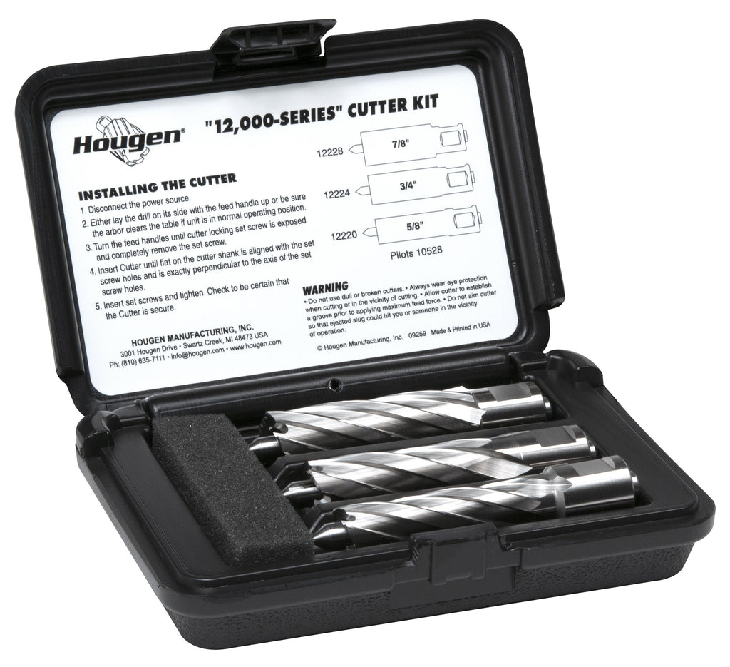 Hougen 12000 Series Annular Cutter Kits — Hougen Mag Drills