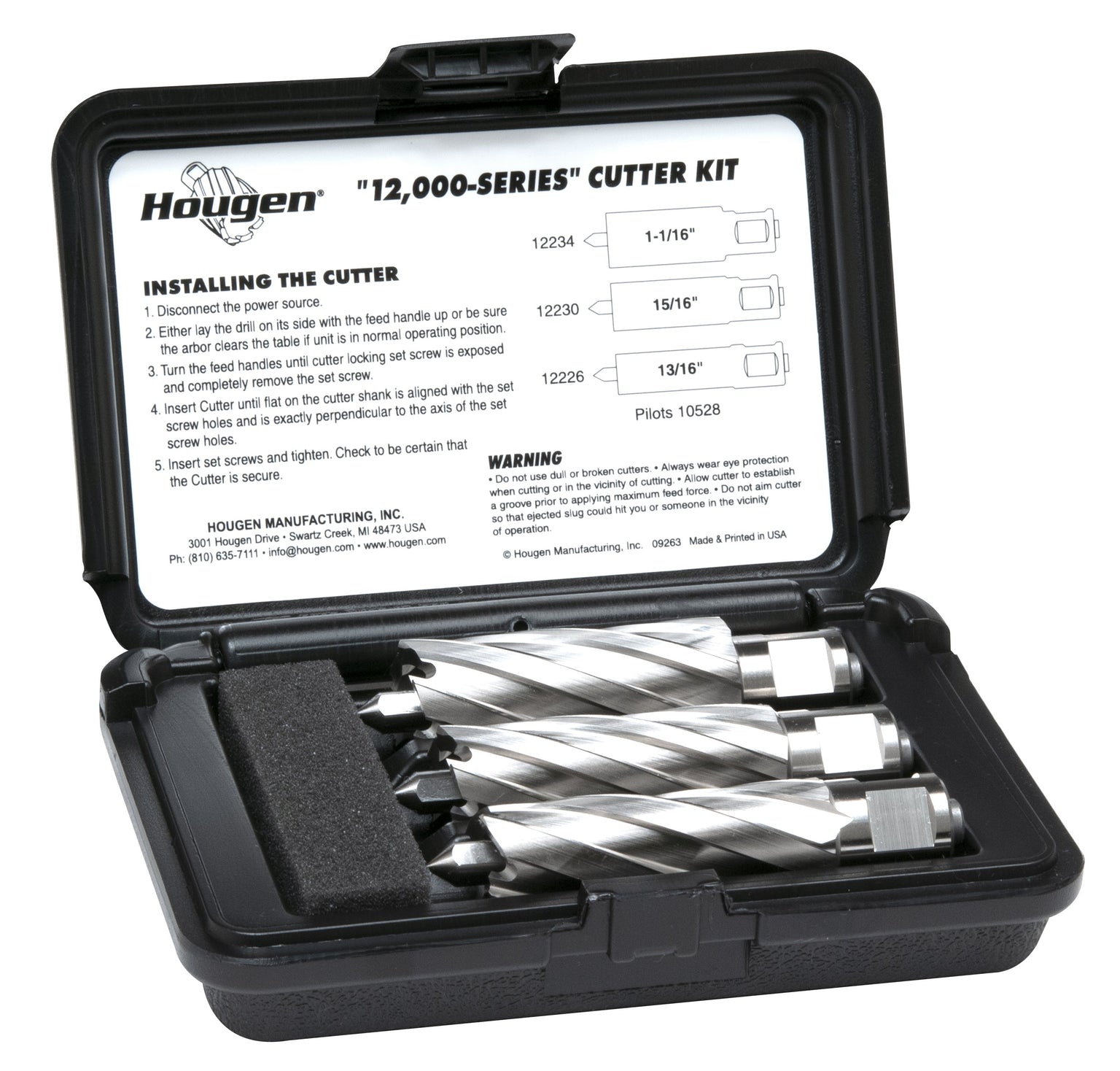 Hougen 12000 Series Annular Cutter Kits — Hougen Mag Drills