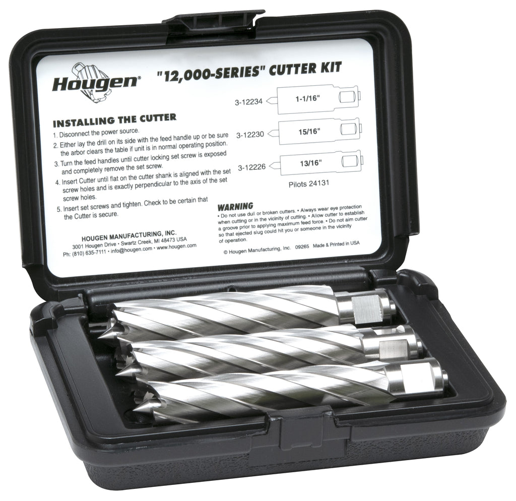 Hougen 12000 Series Annular Cutter Kits — Hougen Mag Drills